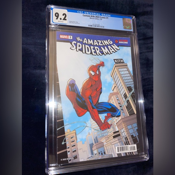 Marvel | Other | Custom Kith 222 Comic Cgc 92 Amazing Spiderman Cover ...